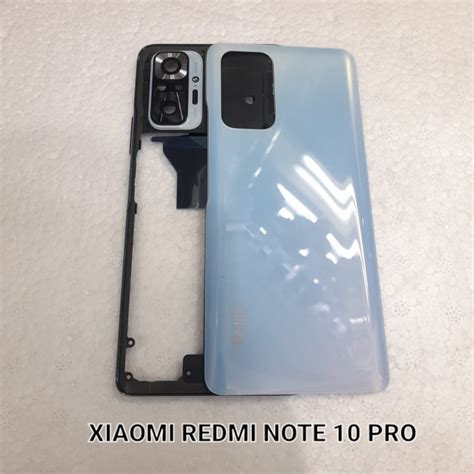 Jual Kesing Housing Casing Xiaomi Redmi Note 10 Pro Bezel Backdoor ORIGINAL Shopee Indonesia