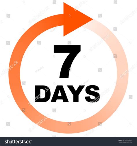 Turn Around Time Tat Icon Circular Stock Vector Royalty Free