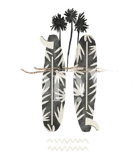 Tropical Bliss Artistry Wallpaper