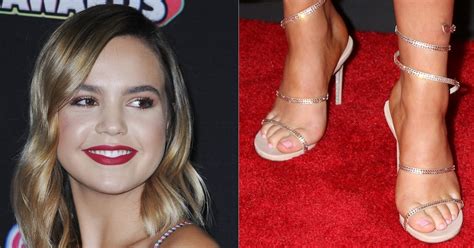 Bailee Madison S Sexy Feet In Snake Crystal Embellished Metallic Sandals