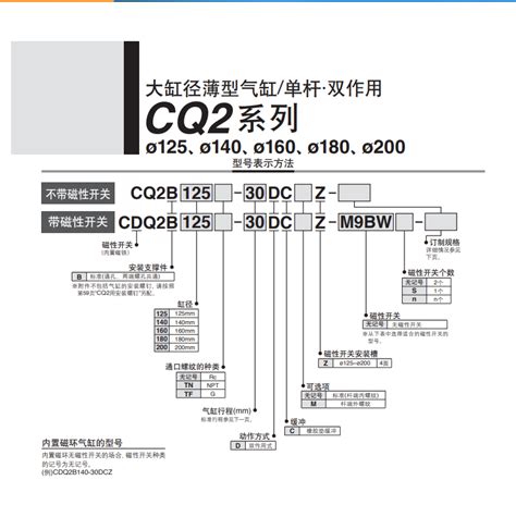 Smc Cq B Cdq B Dcmz