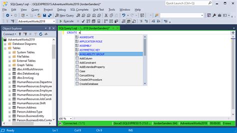 Code Efficiently With T Sql Context Prompts In Sql Complete
