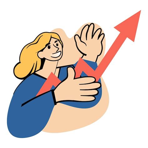 Premium Vector A Woman Make Research And Analysis Data