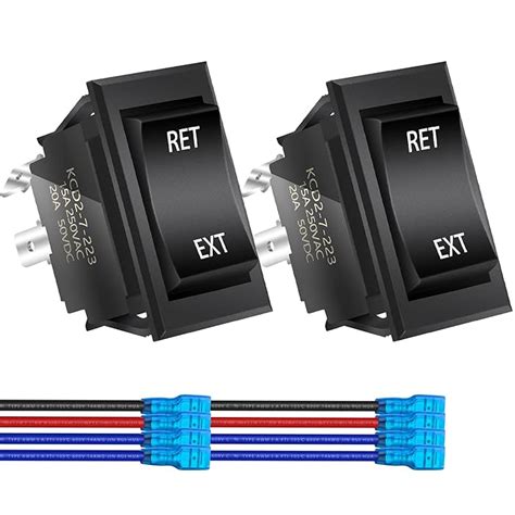 Buy DaierTek Reverse Polarity Toggle Rocker Switch 30 12V DC Motor