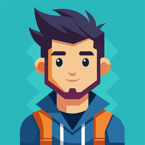 Premium Vector Flat Style Vector Game Designer Character Illustration