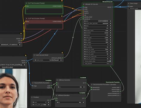 Whenever I Upscale Using The Ultimate Sd Upscale Node Theres A Vague