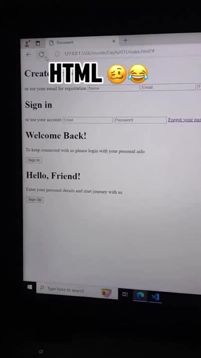 codesprint on linkedin reacttutorial signinsignup htmlcssjs webdevelopmenttutorial