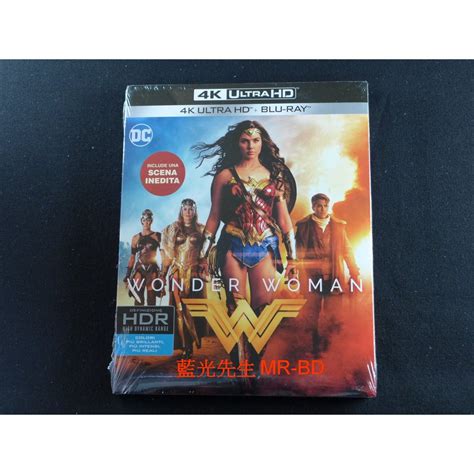 藍光先生4k 神力女超人 Wonder Woman UHD BD 雙碟限定版 蝦皮購物