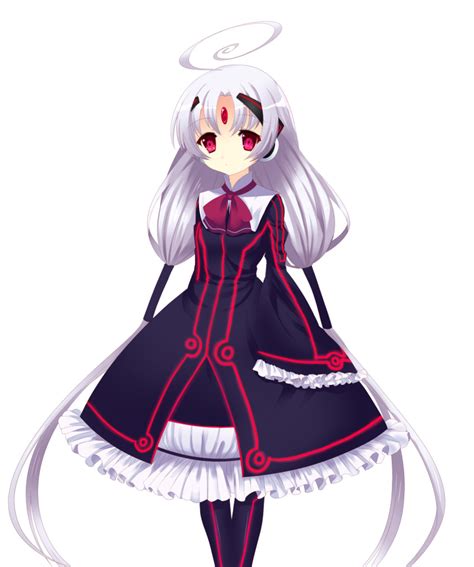 Safebooru 1girl Ahoge April Fools Black Legwear Dress Flat Chest