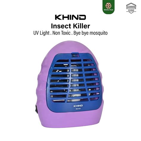 Khind Insect Killer Ik6105 Mosquito Killer Nyamuk Shopee Malaysia