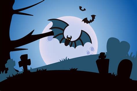 손으로 그린 할로윈 배경 무료 벡터