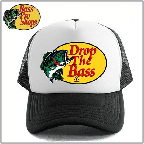 Bass Pro Shops Proshops Drop The Bass Fashion Trucker Mesh Fashion Cap