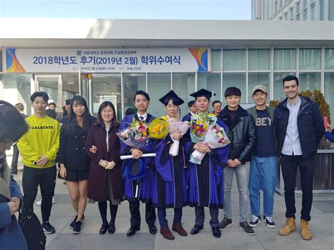 2019 전기 학위수여식 건설혁신연구실