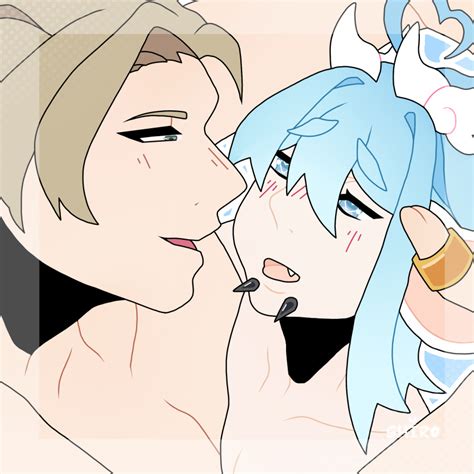 Rule 34 0 Strawberrymilk 0 Artist Against Wall Angel Blue Eyes Blue