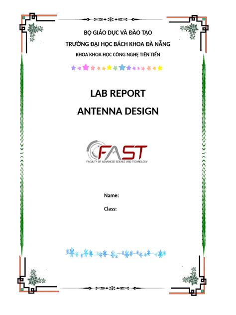 Lab Design Microstrip Antenna Using Hfss Pdf Antenna Radio Electrodynamics