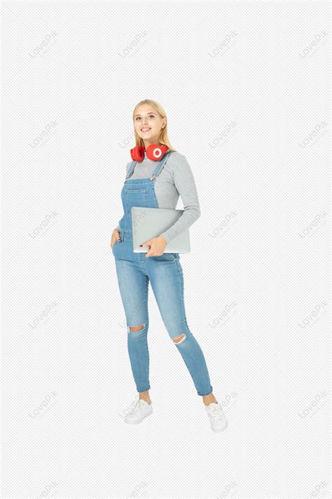 외국의 미녀는 손에 책을 들고 있다 Png 일러스트 무료 다운로드 Lovepik