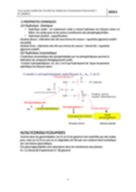 SOLUTION Structures Des Lipides Complexes 12 2021 Studypool