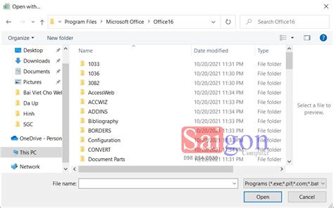 Sửa Lỗi Không Mở được File Excel Trên Windows