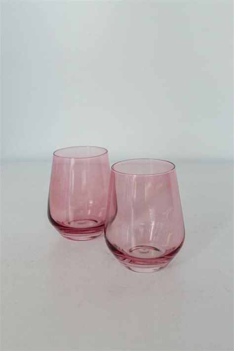 Stemless Wine Page 2 Estelle Colored Glass