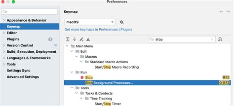 Cancel Build Keyboard Shortcut IDEs Support IntelliJ Platform
