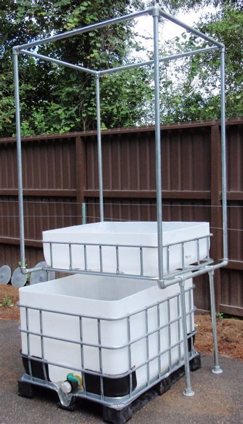 30 Best Ibc Tote Tank Projects Images On Pinterest Aquaponics System