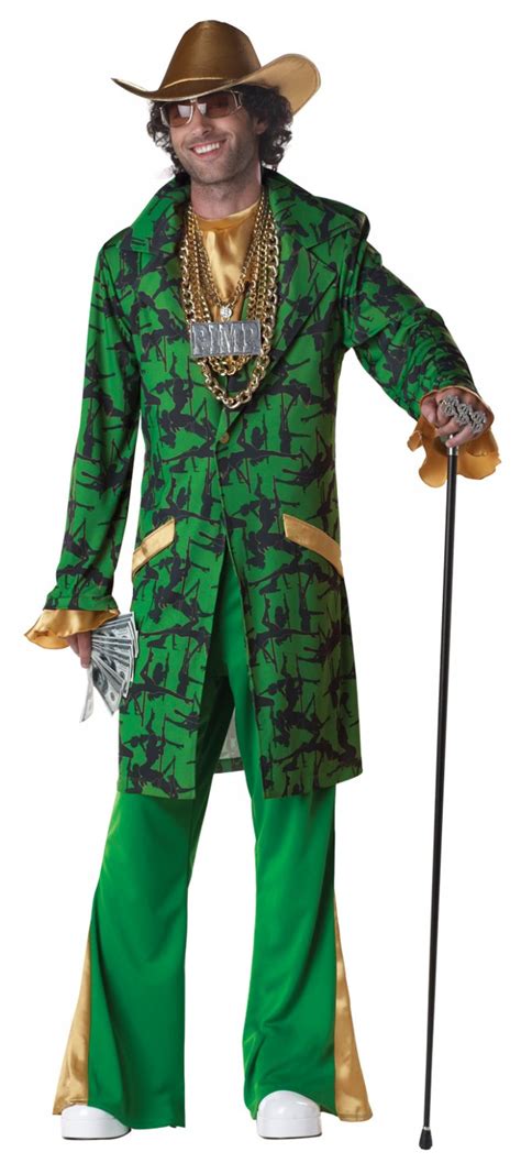 Pimp Daddy Hustler Adult Costume Size X Large 01210