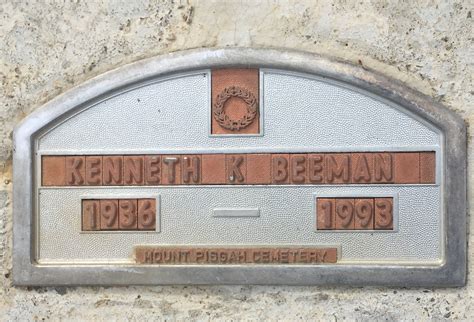 Kenneth Kay Beeman 1936 1993 Find A Grave Memorial