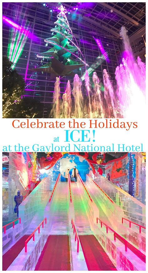 Celebrate The Holidays With Gaylord National And Ice Gaylord Gaylord