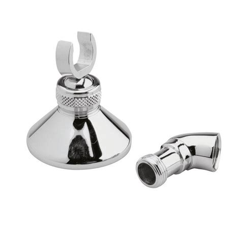 Nuie Chrome Wall Bracket And Elbow Low Price