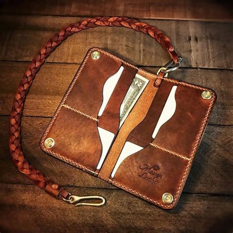 Wallets Old Gallery — Mascon Leather Leather Wallet Mens Leather