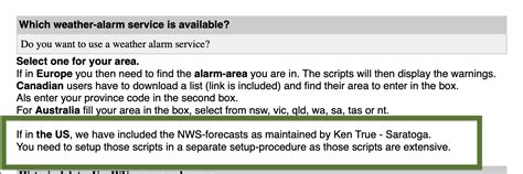 Problems Updating Nws Alerts Inside Pws Dashboard Ask A Question Weather Watch Forum