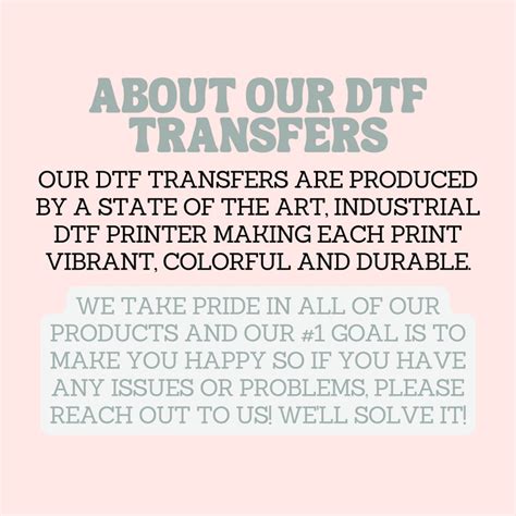 Ready To Press Dtf Direct To Film Hot Or Cold Peel Tee Shirt Transfers
