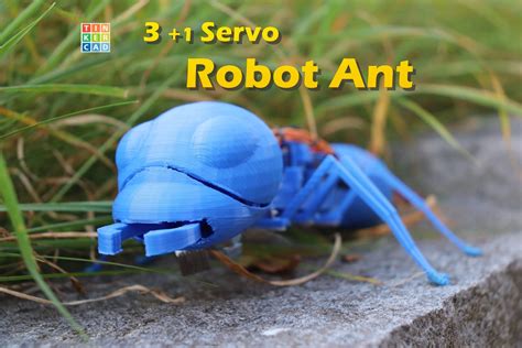 Blue Robot Ant 8 Steps With Pictures Instructables