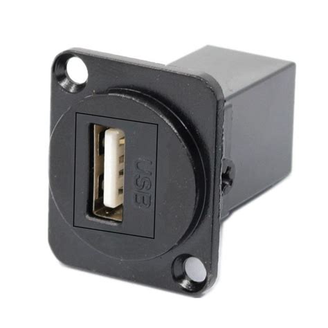Type D USB3 0 Transmission Socket Module 2 0 Double Pass Female To Female Socket