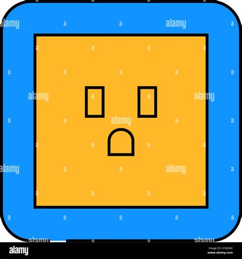 American Socket Icon Color Illustration Stock Vector Image And Art Alamy