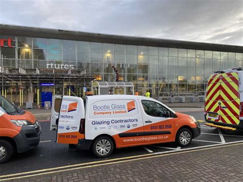 Liverpool John Lennon Airport Bootle Glass
