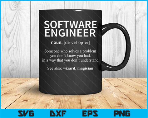 Software Engineer Definition Coder Definition Svg Png Files Creativeusarts