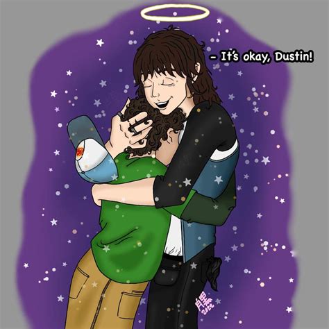 Eddie And Dustin Stranger Things Fanart By Shirokuro420 On Deviantart