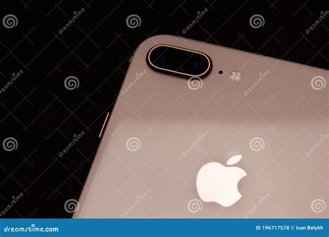 Saint Petersburg 18 August 2020 Front And Back View Of Iphone 8 Plus Gold Smartphone Editorial Saint Petersburg 18 August 2020 Front And Back View Of Iphone 8 Plus Gold Smartphone Editorial