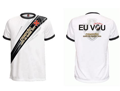 VÁRZEA NOVA ESPORTE CLUBE Vasco lança camisa para comemorar conquista do título da Copa do Brasil