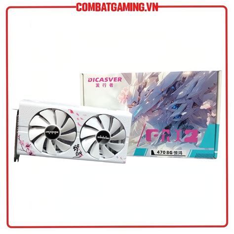 VGA Card Màn Hình DICASVER Radeon RX 470 580 8GB WHITE Hàng Chính Hãng ...