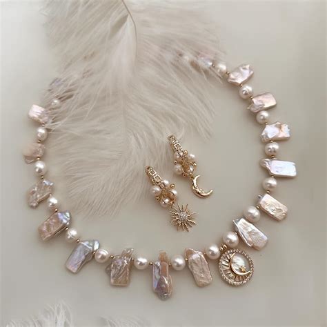 🌟украшения 🌟чокеры 🌟серьги 🌟браслеты колье из жемчуга и перламутра позолоченная фурнитура