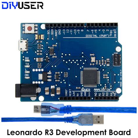 Leonardo R Development Board Leonardo R Board With Cm USB Cable ATMEGA U For Arduino