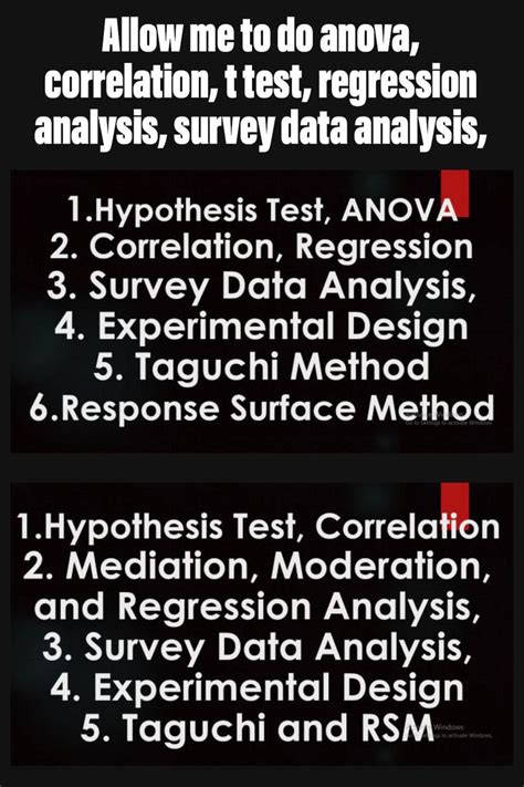 Mohsin54 I Will Do Anova Correlation T Test Regression Analysis Survey Data Analysis For