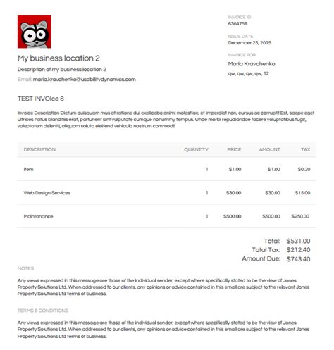 wp invoice pdf usability dynamics inc