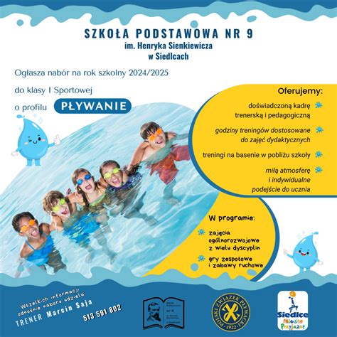 Rekrutacja do klas I Szkoła Podstawowa nr 9 im Henryka Sienkiewicza
