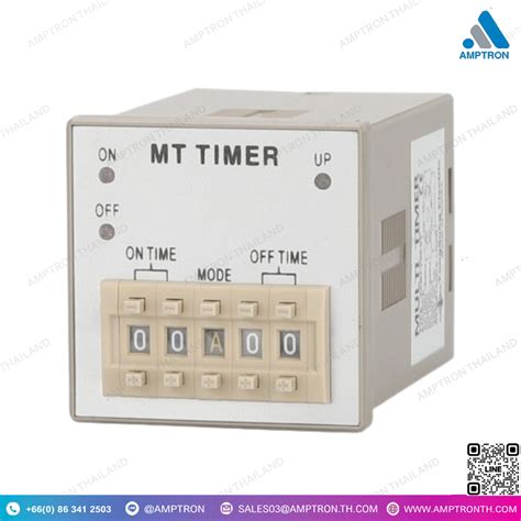 Relay Multi Timer YS MT F00 50 Amptron Instrument Thailand
