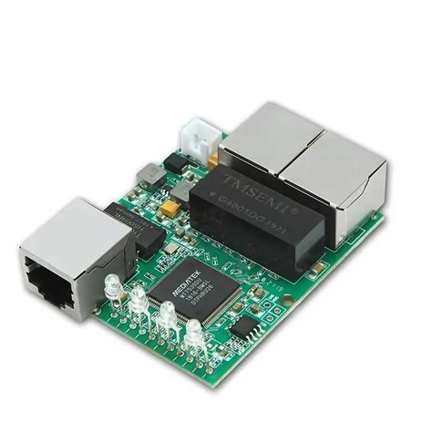 Ethernet Switch Pcb 3 Port Gigabit Board For Home Network