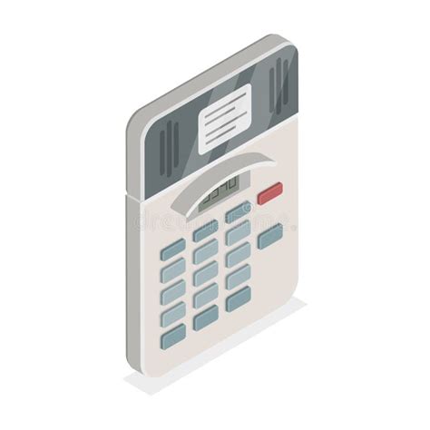 3d Isometric Flat Vector Set Of Intercom Equipment Items Item 4 Stock Vector Illustration Of