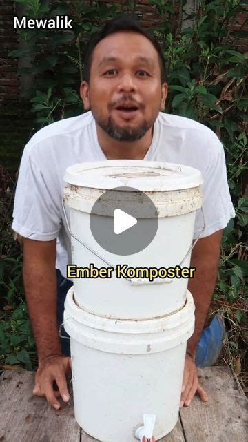 Teman Bijak Bumi On Instagram Membuat Ember Komposter Sederhana 2